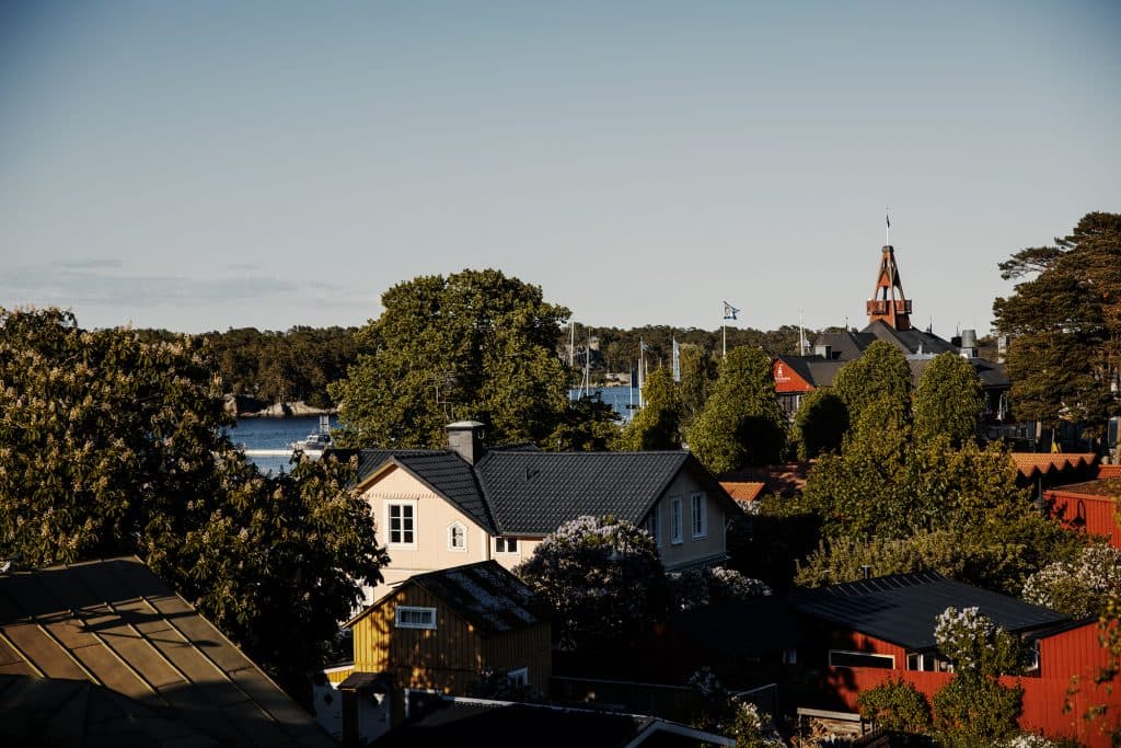 Sandhamn & Island sand Island i stockholms archipelago